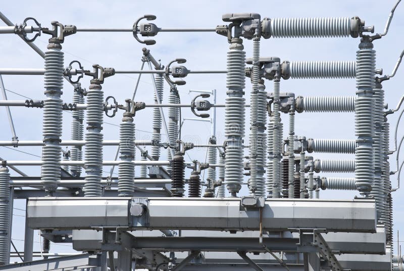 De Isolatie Van De Hoogspanning Stock Afbeelding - Image of isolatie ...