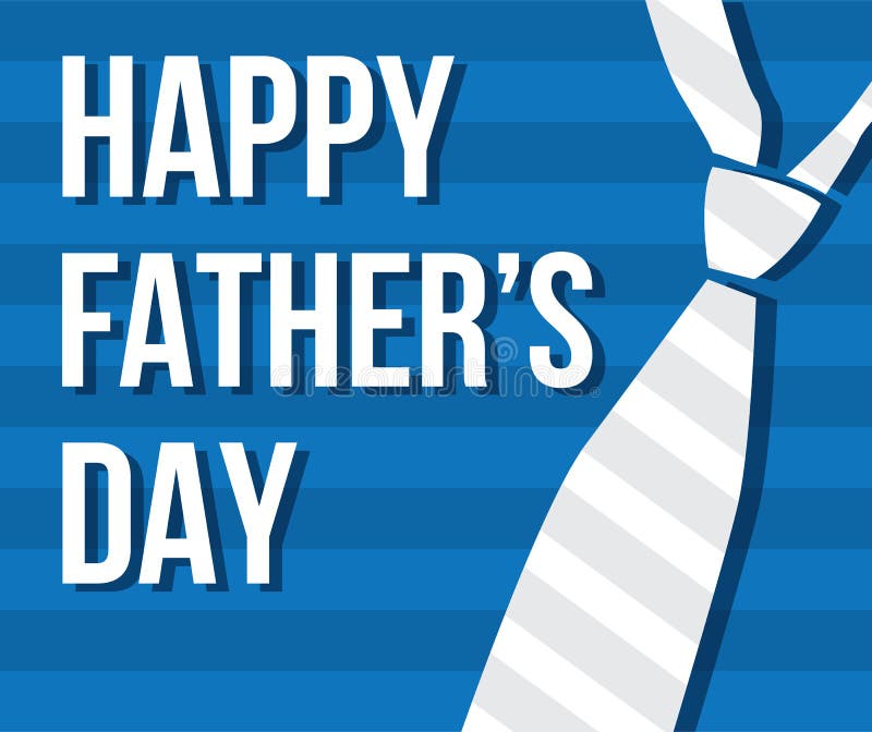 De kaart van de vadersdag vector illustratie. Illustration of papa ...