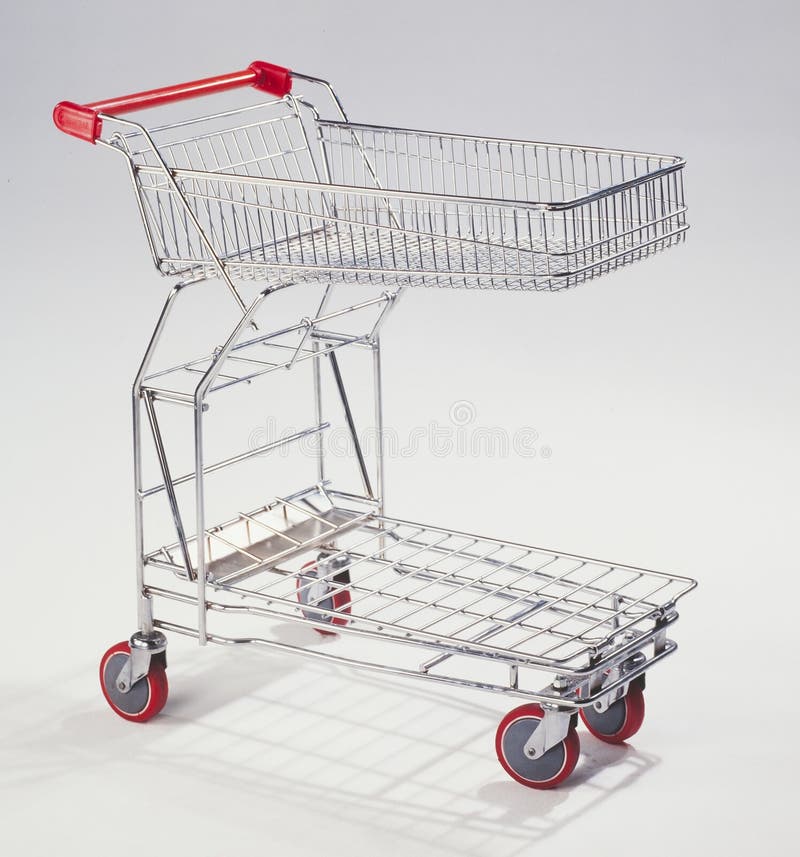 De kar van de winkel stock afbeelding. Image of opslag - 20784181