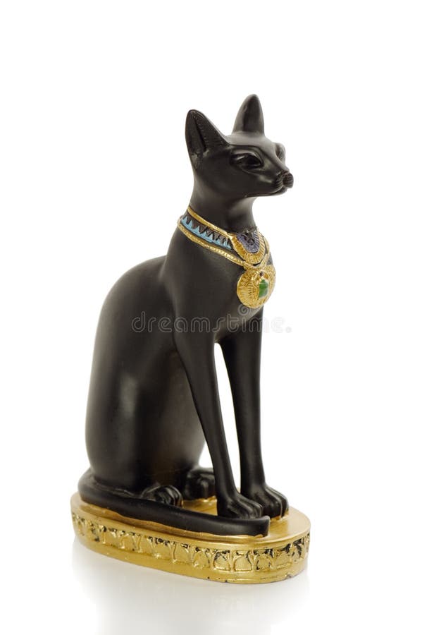 Egyptische Kat stock foto. Image of archeologisch, cultus - 33114034