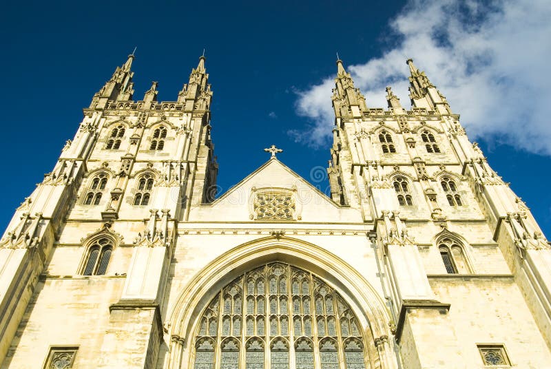 De Kathedraal Van Canterbury in Historisch Canterbury, Kent, Engeland ...