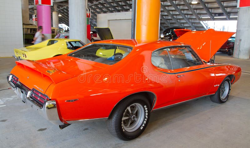 De Klassieke Auto Van Pontiac GTO Van 1969 Redactionele Stock Foto ...