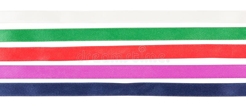 De kleurrijke linten stock afbeelding. Image of schitter - 42780293