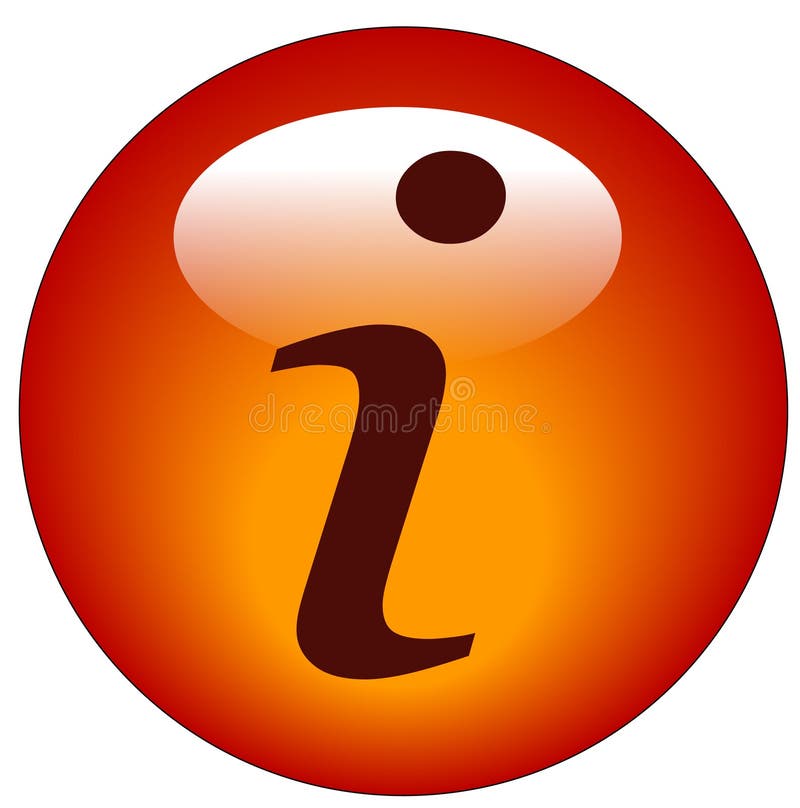 De Knoop of Het Pictogram Van De Informatie Vector Illustratie ...