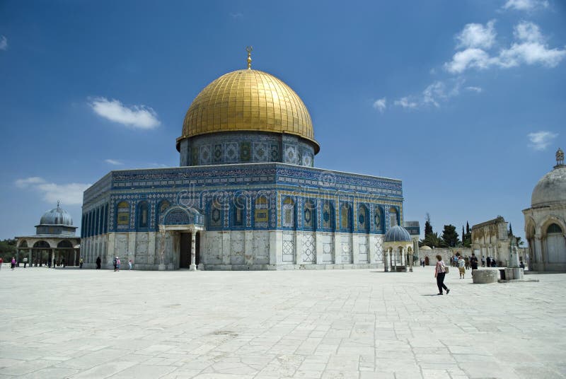 De Rotskoepel redactionele stock foto. Image of palestina - 14748378