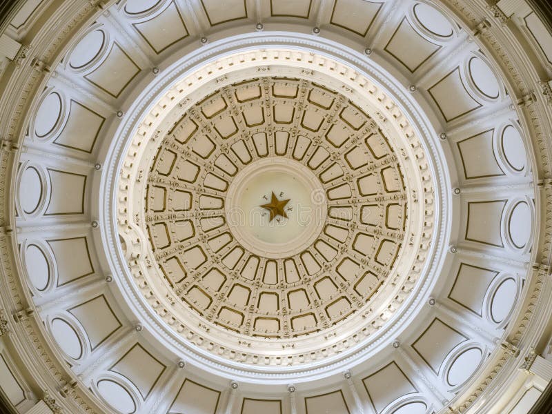De Koepel Van Het Capitool Van De Staat Van Texas Stock Foto - Image of ...