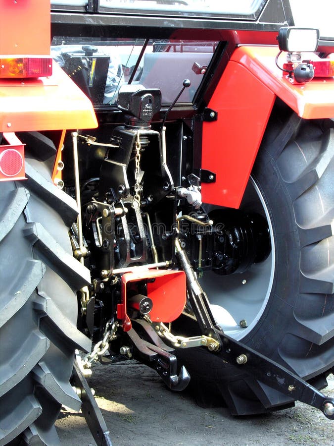 Tractor koppeling stock foto. Image of handvat, assemblage - 301208