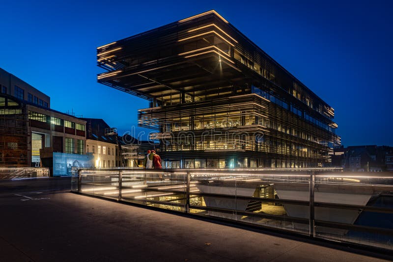 De Krook editorial photo. Image of ghent, architectuur - 233008121