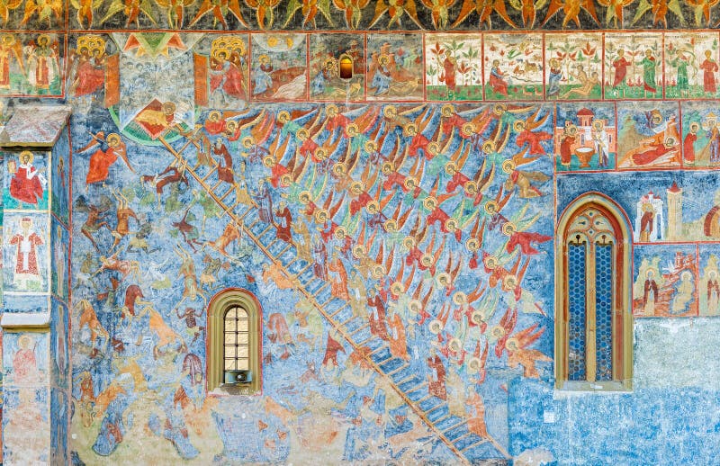 De Ladder Van Goddelijk Stijgen Van John Van De Ladder Stock ...