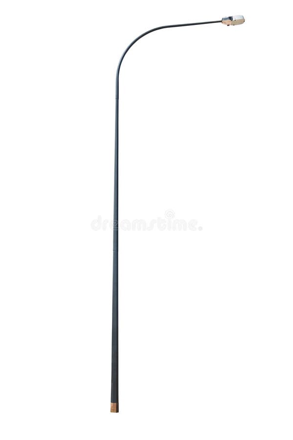 De Lantaarnpaal Van De Straat Stock Foto - Image of lang, openlucht ...