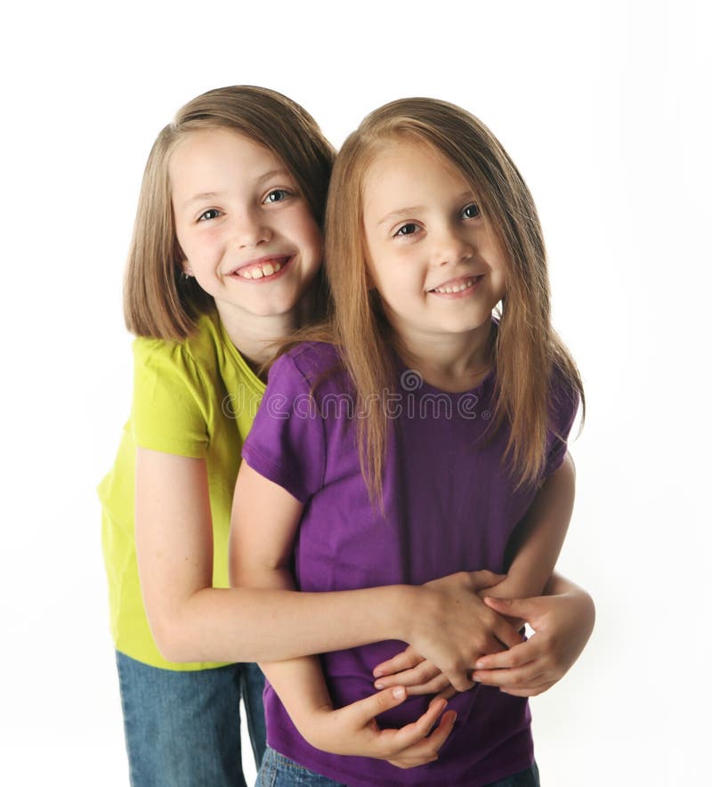 De liefde van de zuster stock afbeelding. Image of modern - 20119391