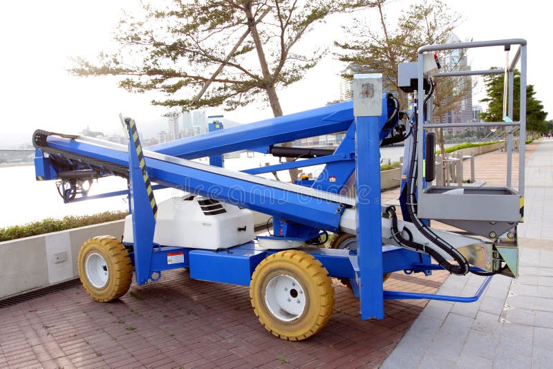 De Lift van de boom stock foto. Image of kettingen, hoog - 26056256