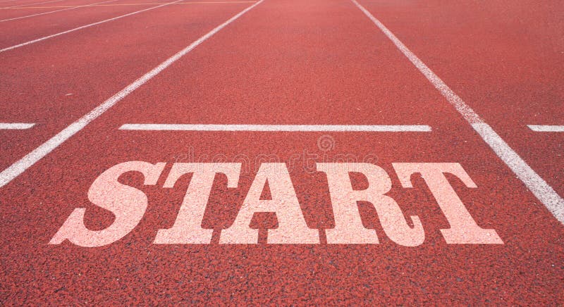 Startlijn stock afbeelding. Image of pictogram, conceptie - 42549179