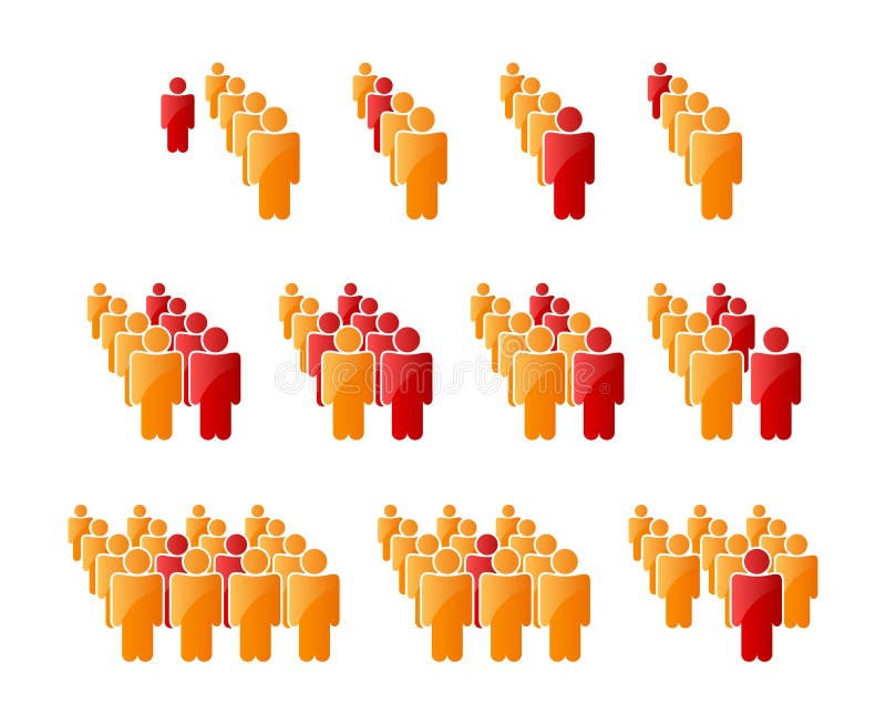 De maatschappij vector illustratie. Illustratie bestaande uit another ...