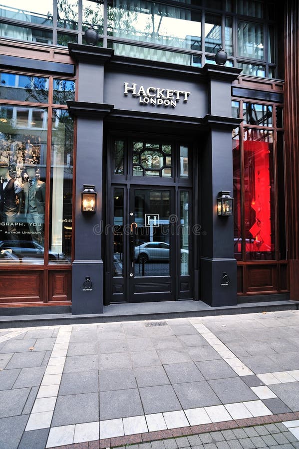 De Manieropslag Van Londen Van Hackett Redactionele Foto - Image of ...