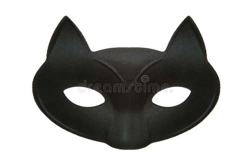 De Maskerademasker Van De Kat Stock Afbeelding - Image of voorwerp ...