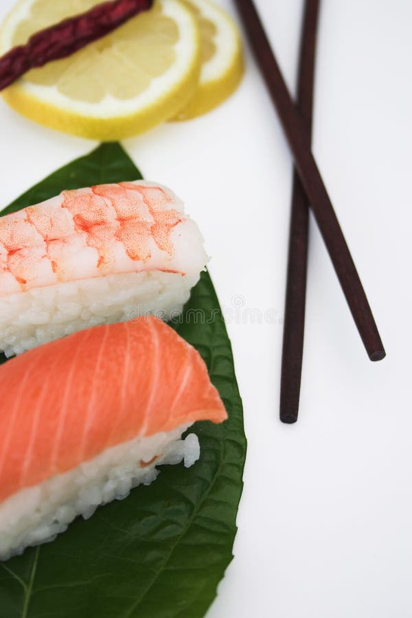 De schotel van sushi stock afbeelding. Image of zalm, diner - 1013185