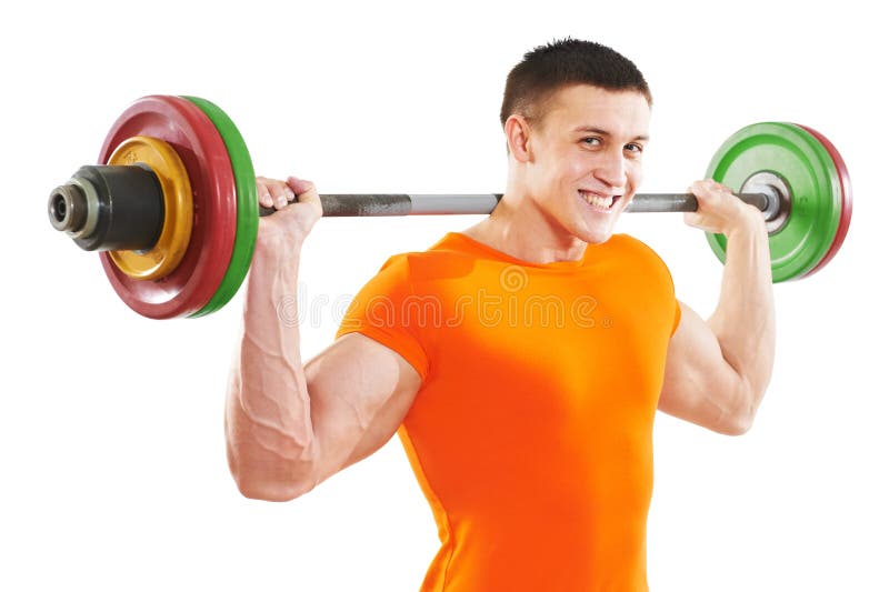 De Mens Die Van De Bodybuilder De Oefeningen Van De Bicepsenspier Doet ... De Mens Die Van De Bodybuilder De Oefeningen Van De Bicepsenspier Doet ...