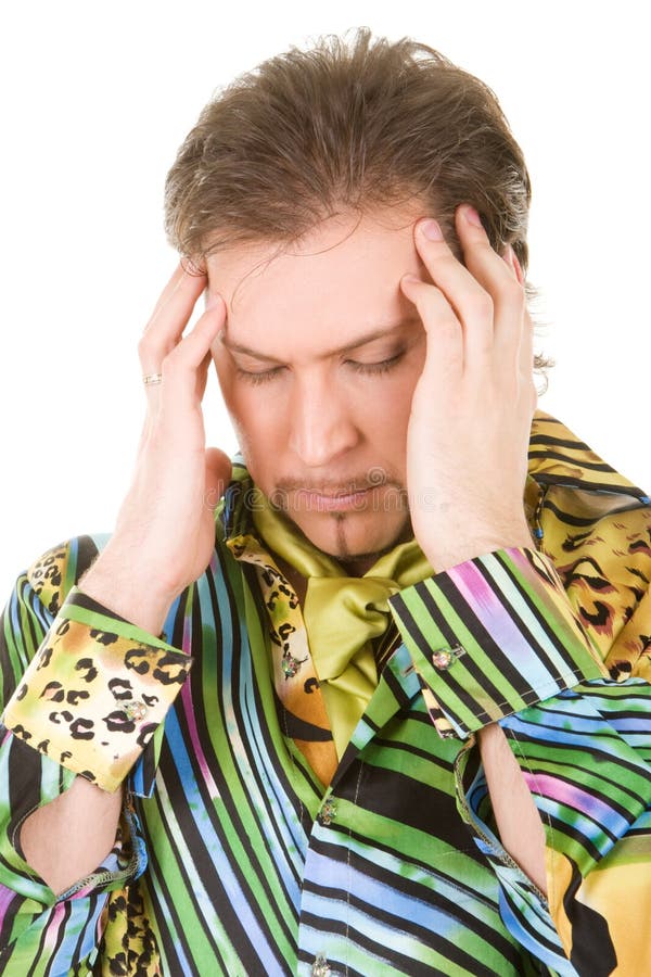 De mens van de manier stock foto. Image of concentratie - 9465770