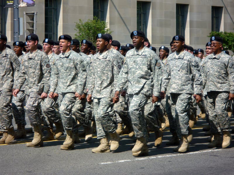 De Militairen Van Het Leger Van Verenigde Staten Redactionele ...