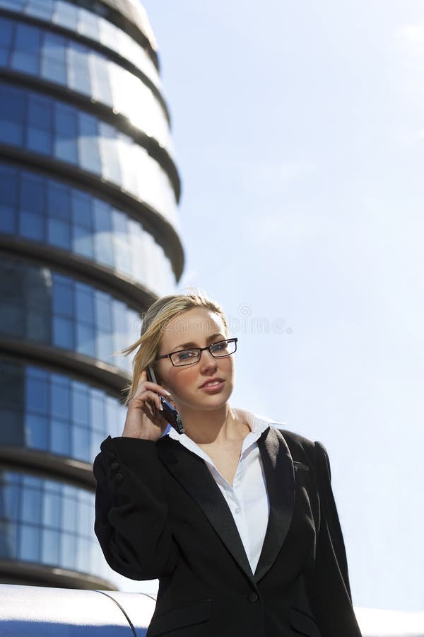 De Mooie Handelaar Van De Stad Stock Foto - Image of zakenvrouw ...