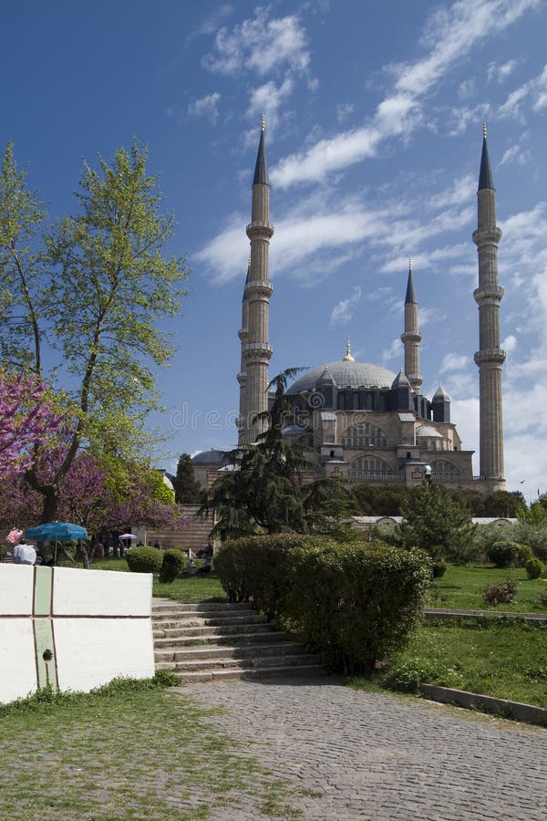 De Moskee van Selimiye stock afbeelding. Image of minaret - 40633707