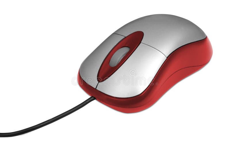 De muis van de computer stock foto. Image of grijs, kleur - 7392904