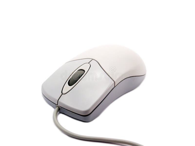 De Muis Van De Computer Op Witte Achtergrond Met Zachte Schaduw 2 Stock ...