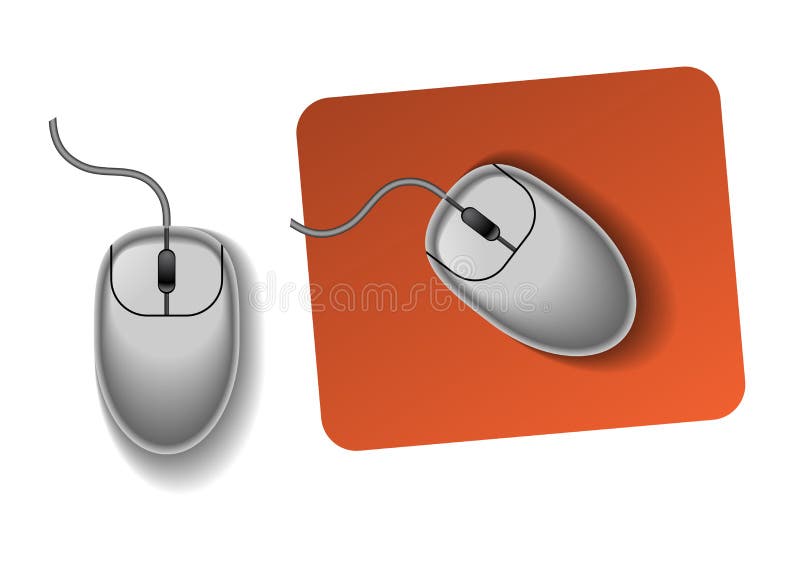 De muis van PC vector illustratie. Illustration of modern - 25779774