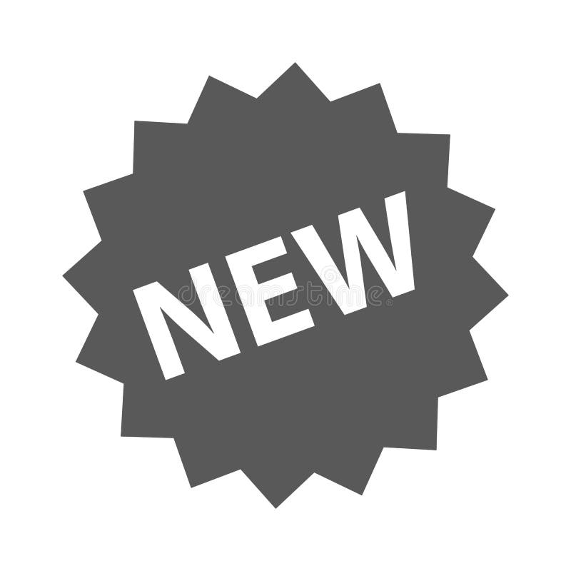 Nieuw Tekenpictogram Het Nieuwe Symbool Van De Aankomstster Vector ...