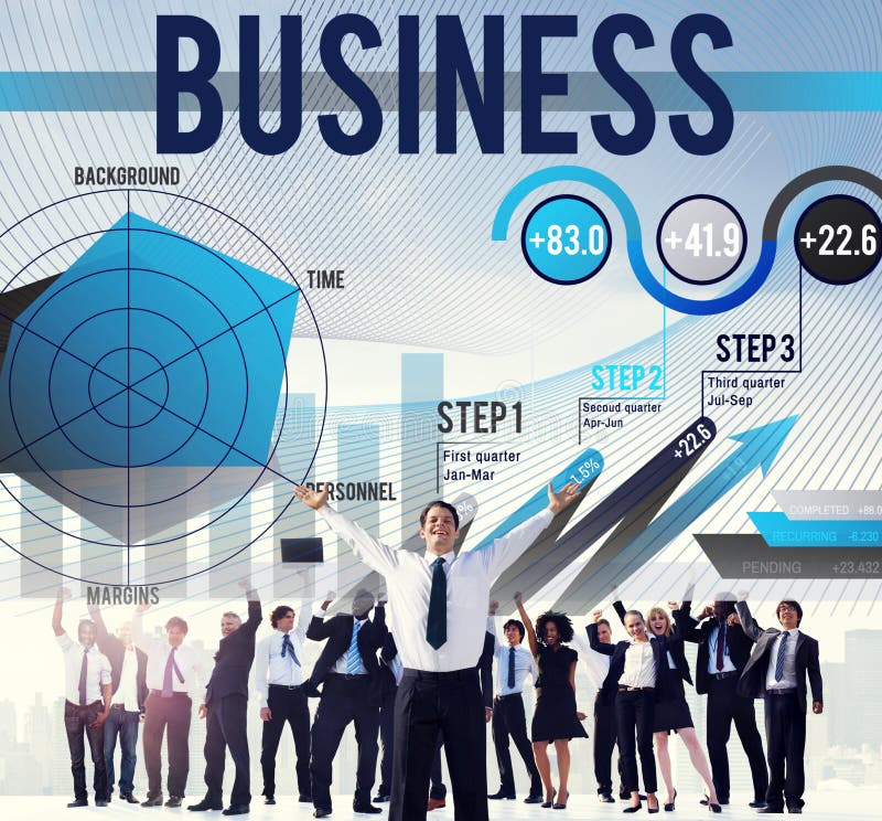 De Organisatieconcept Van De Bedrijf Collectieve Onderneming Stock Foto ...