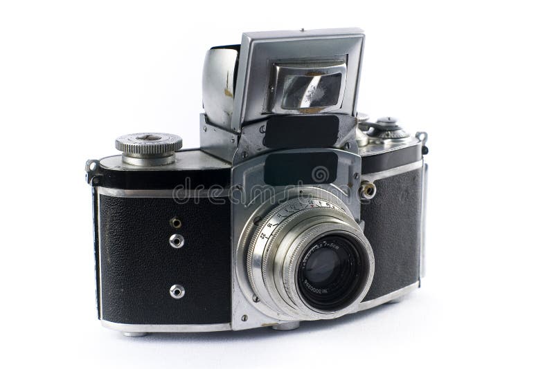 De oude Camera van de Foto stock foto. Image of mechanisch - 4664664