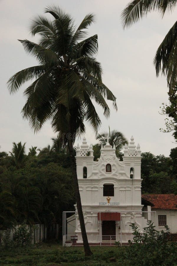 De Oude Kerk Van Goa; India Stock Foto - Image of christus ...