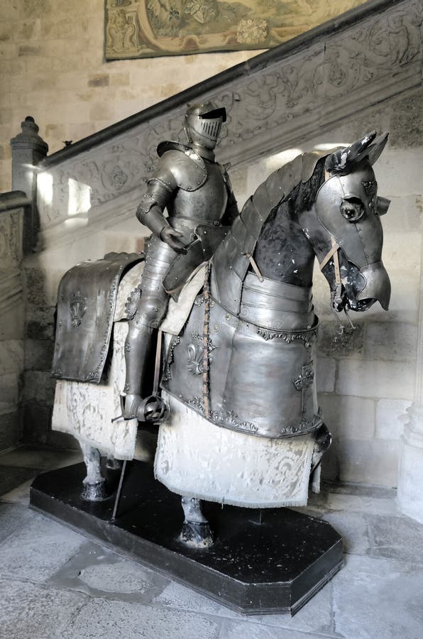 Ridderpantser Een Jousting Lans En Paardpantser Stock Foto - Image of ...