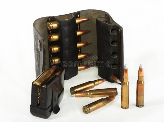 De Patroon Van Kaliber 308 Wint - Explosief Stock Afbeelding - Image of ...