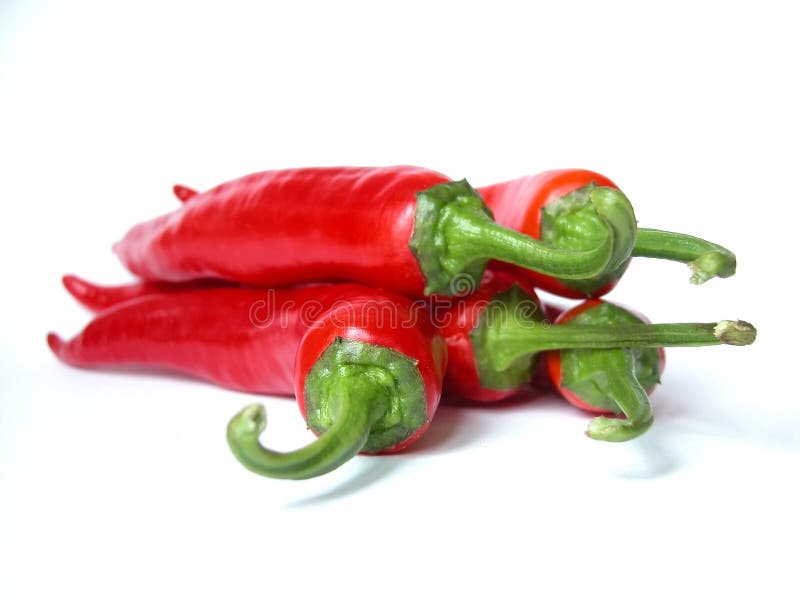 De Peper Van De Spaanse Peper Stock Afbeelding - Image of kruiden ...