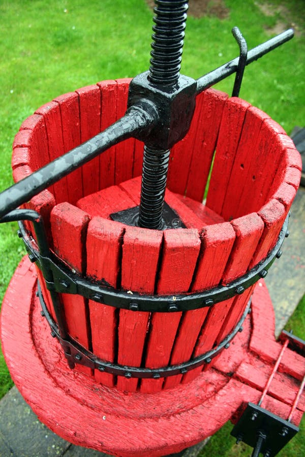 De pers van de druif stock foto. Image of productie, decoratie - 14763914