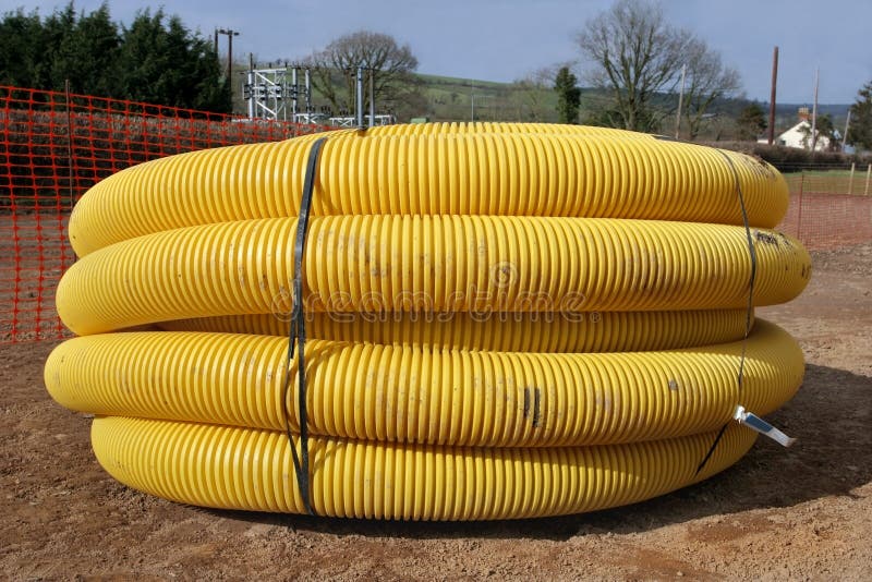 De Pijp van de drainage stock afbeelding. Image of broodje - 3618687