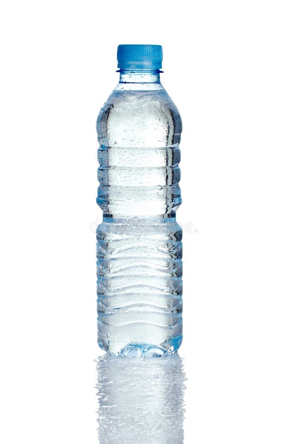 Water plastic flesje drank stock afbeelding. Image of drank - 181151575