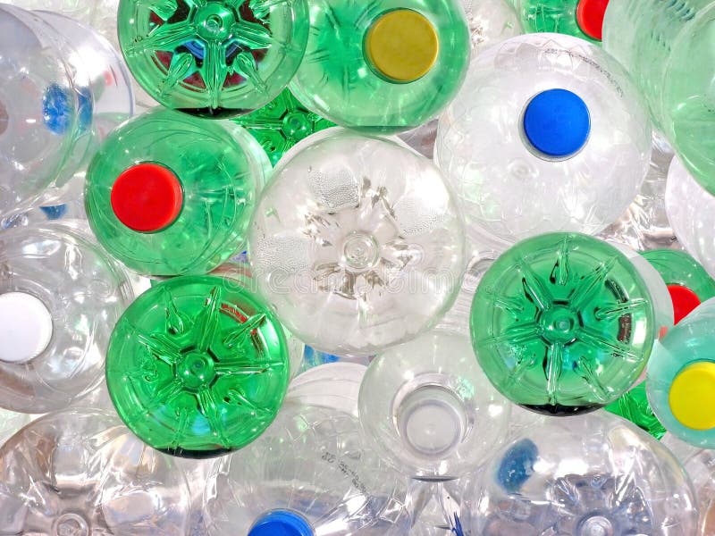 De Plastic Flessen Van De Drank Stock Foto - Image of verwerp, sorteren ...