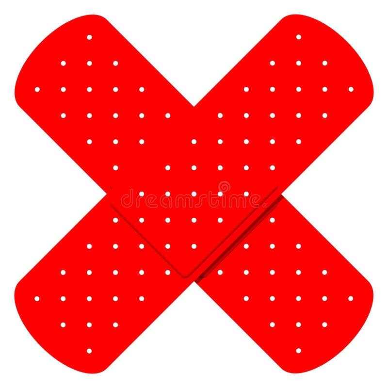 De Pleisters Van Het Rode Kruis Redactionele Fotografie - Illustration ...