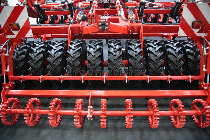 Details Van De Machineploeg Stock Foto - Image of ploeg, landbouwer ...