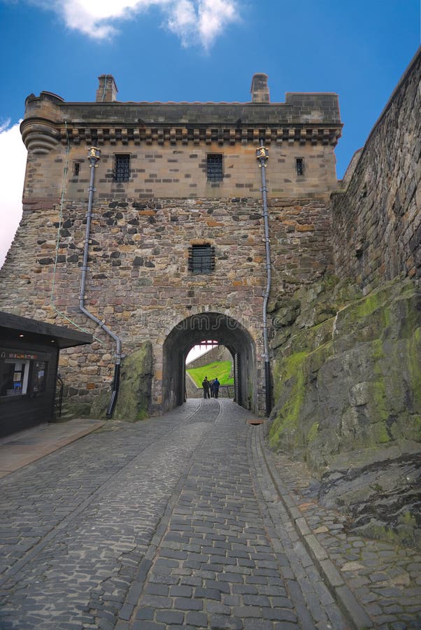 Valhek Van Een Poort Met De Vlag Van De Onafhankelijkheid Stock Foto ...