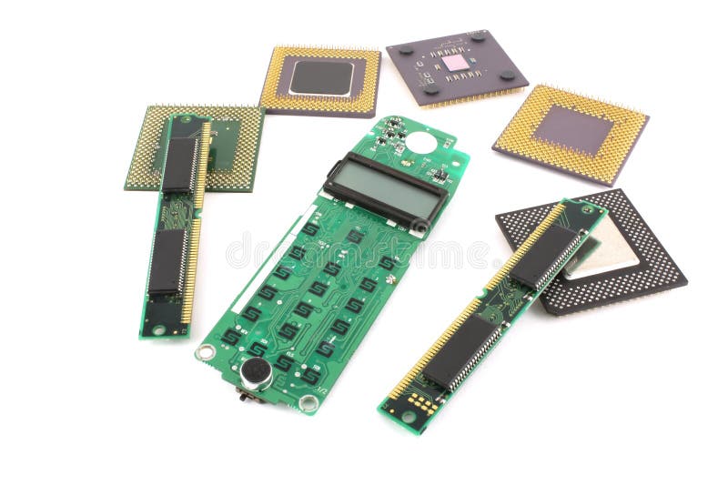 Printplaat (toetsenbord) Voor Mobiele Telefoon Stock Foto - Image of ...