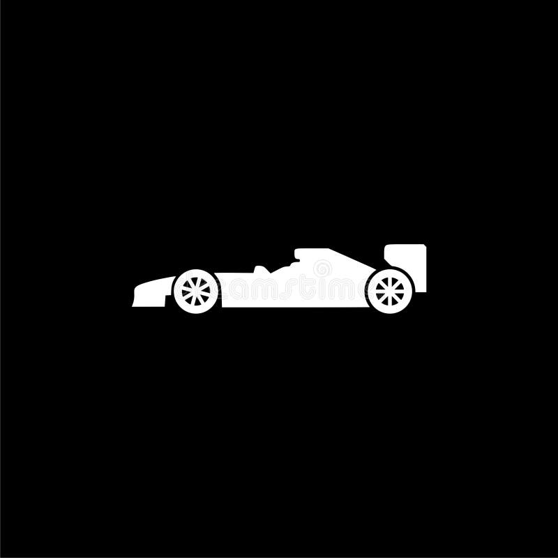 De Raceauto Van Formule 1 Op Witte Achtergrond Wordt Ge?soleerd Die ...