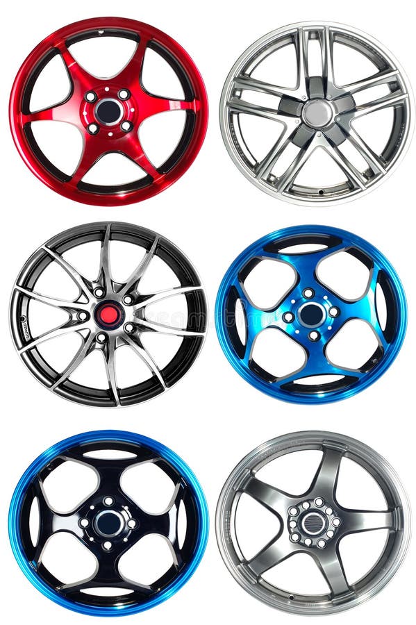 Autovelgen stock afbeelding. Image of randen, banden - 18557449