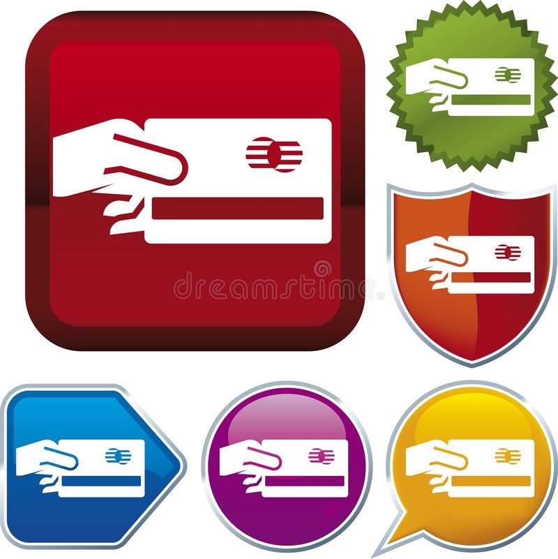 De Reeks Van Het Pictogram: Betaal Vector Illustratie - Illustration of ...