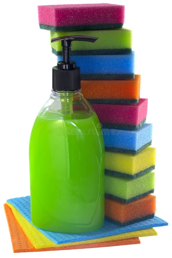 De Reeks Voor Netheid En Orde, Isoleert Stock Foto - Image of netheid ...