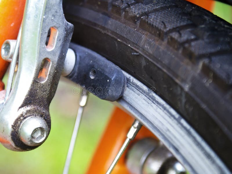 Fietsrem stock foto. Image of hefboom, schijf, rotor - 31390110