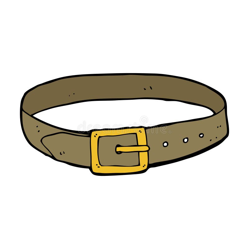 De Riem Van Het Beeldverhaalleer Stock Illustratie - Illustration of ...